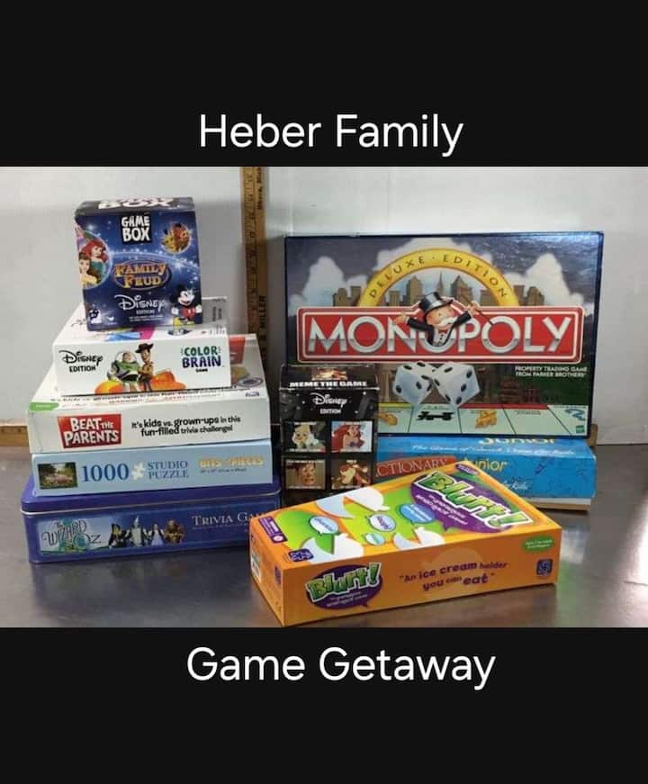 Heber Family Fun Game Getaway - Less Than A Hotel! - Heber City, UT