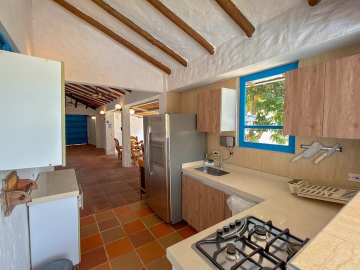 Casa 1 Km Parque Villeta+wifi+piscina+bbq+tv 12px - Villeta