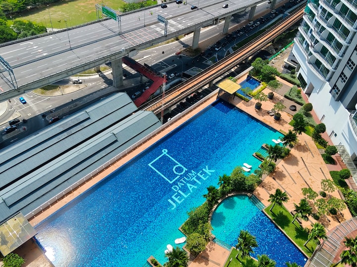 Cozy Apartment |Klcc |Mdmt | Lrt | Mall | Netflix - Setapak