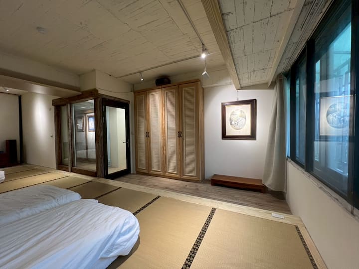 Story Between Stay|4-7人高樓層河景設計宅。近台中火車站、宮原眼科 - 西屯區