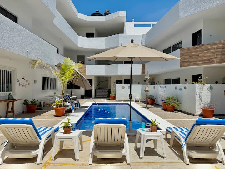 Alojamiento Cerca De La Playa Y Zona Turística - Mazatlan