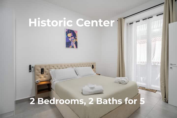 Historic Center • Moderne 2 Chambres Et 2 Bains - Naples
