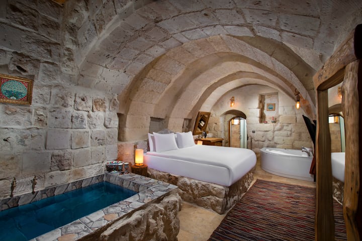 Elysium Cave Hotel & Spa – Kapadokya Lüksü Oda 1 - Göreme