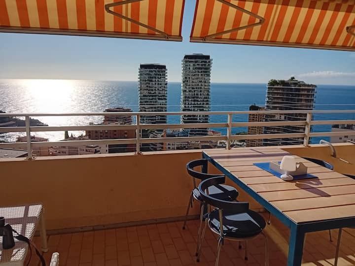 Magnifique Appartement Vue Mer Proche Monaco - Beausoleil