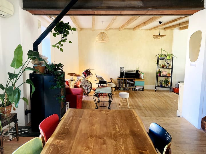 Grande Maison De Village Dans La Drôme - Crest