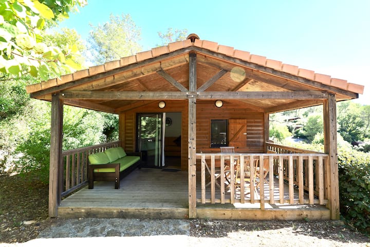 Charmant Chalet Cottage Avec Piscine Et Spa - Pierrefeu-du-Var