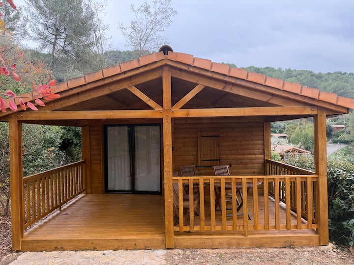 Charmant Chalet Cottage Avec Piscine Et Spa - Cuers