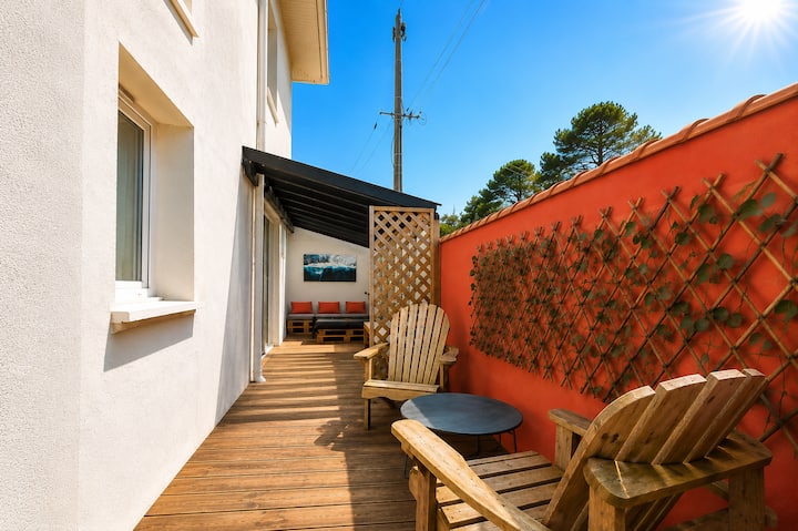 Appartement T3 Plage à Pied Grande Terrasse - Anglet