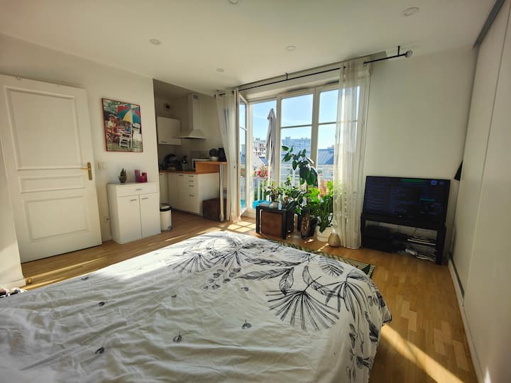 Petit Studio Cosy Et Lumineux - Val de Fontenay