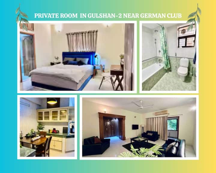 Soho Styled En-suite In Gulshan 2 Near German Club - Dhaka