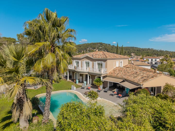 Belle Villa Avec Piscine à 15 Minutes De La Mer - Hyères