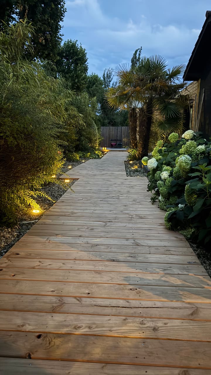 Au N°5 :&nbsp;La Petite Maison Blanche - Lanton