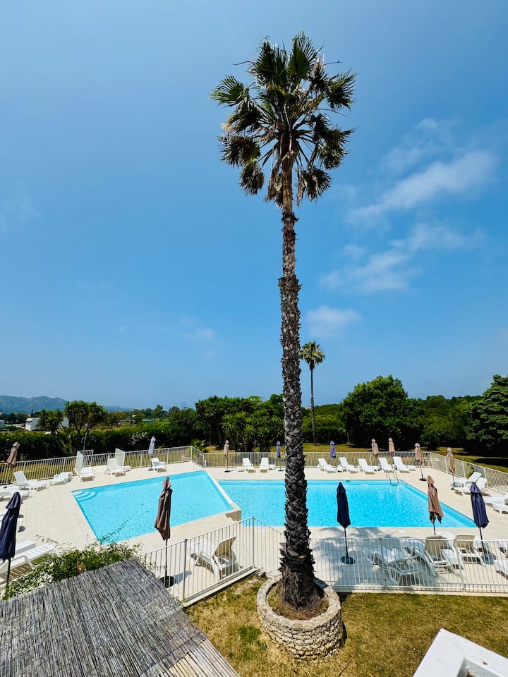 Appartement Résidence Avec Piscine, Proche Centre - Saint-Florent