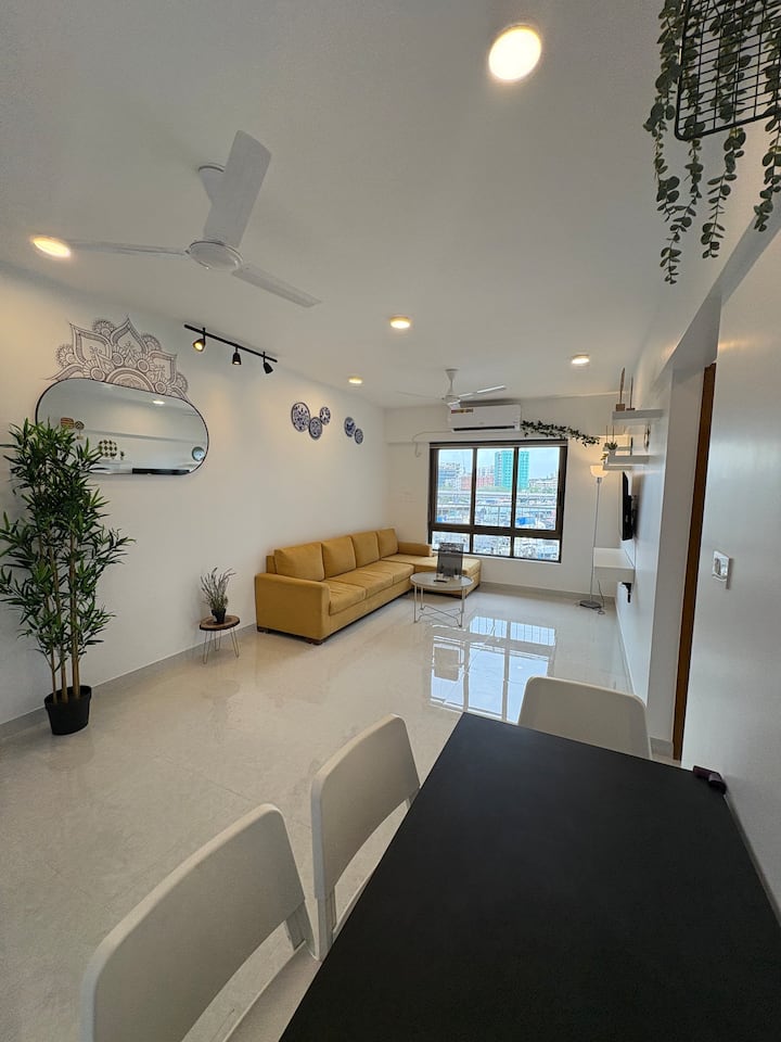 The Skyline Suite - 2bhk Entire Apartment - Aéroport de Mumbai Chhatrapati-Shivaji (BOM)