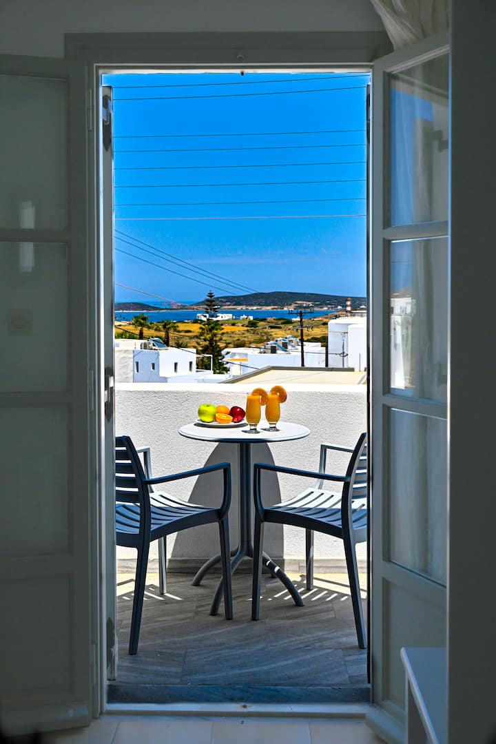 Summer Shades Maisonette Street Side - Paros