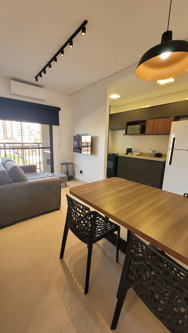 Varanda Botânico 2 Dormitórios Ac Wifi 1 Vaga - Ribeirão Preto