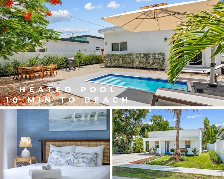 Coastal Paradise | Heated Pool | 10 Min To Beach - Fort Lauderdale, FL