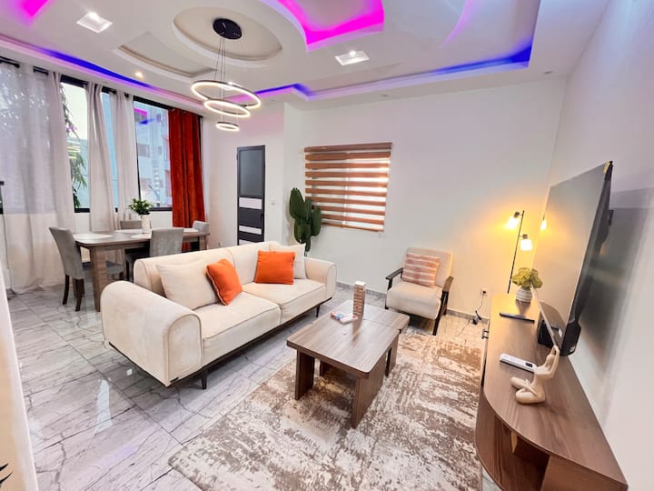 Vue Sur Plage-résidence Sérénité • 2 Ch+salon - Cotonou