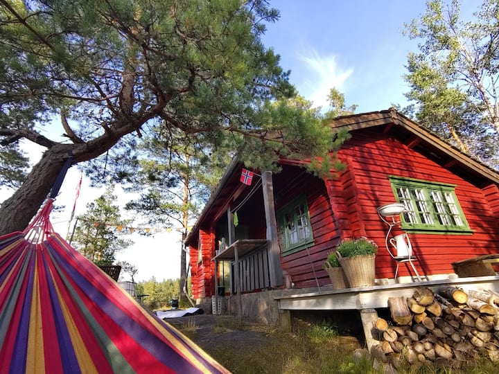 Gemütliche Hütte Am See - Vegårshei