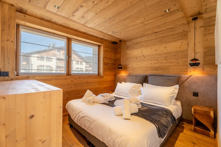 Chambre "Piste Verte" Chalet Téléporté - Les Gets