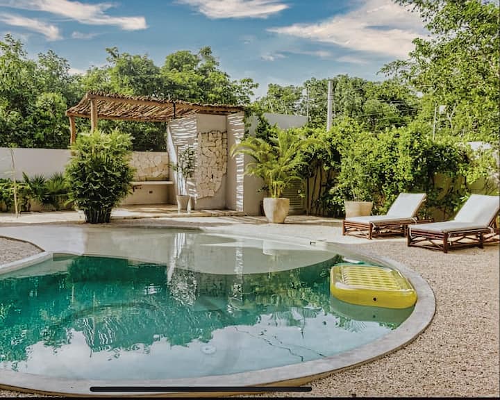 Loft Con Patio Privado Y Alberca En Tulum - Mexico