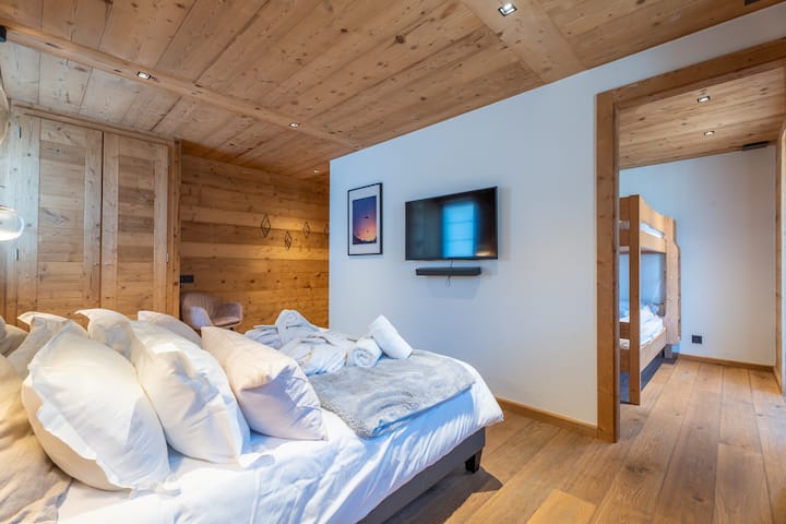 Chambre "Piste Rouge" Chalet Téléporté - Les Gets