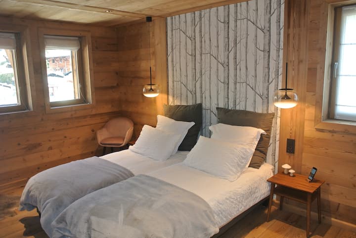 Chambre "Piste Rouge" Chalet Téléporté - Les Gets