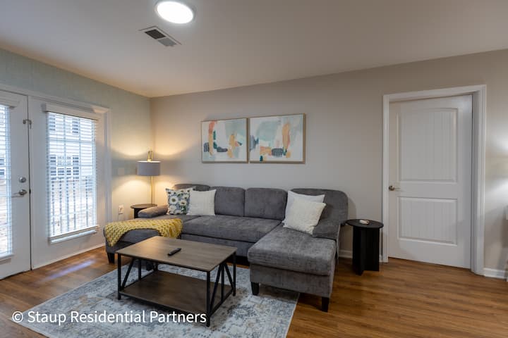 Coastal Work&stay Near Novant | Ilm- 2br, 2bath - Wilmington, NC