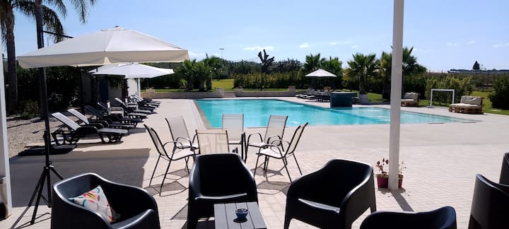 Casa Amuri Immersa Nella Campagna Mediterranea - Sicilien