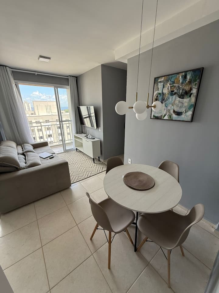 Apartamento Vista Para O Rio Ao Lado Do Shopping. - Manaus