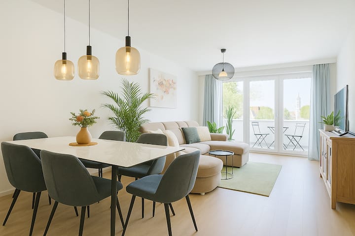 Old Town Apartment | Free Parking | Balcony - Augsburg