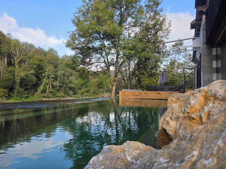 Maison De Caractère Avec Vue Sur La Rivière - Esneux