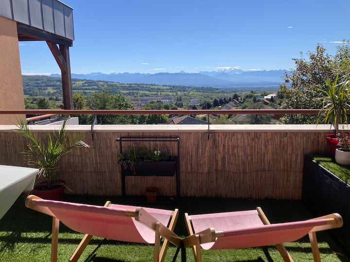 ÉVasion Cosy Avec Vue Mont Blanc - Gex