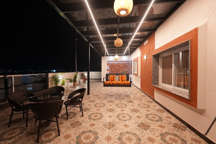 Runway Retreat | Rooftop Swing, Airport View - Kempegowda Airport Bengaluru (BLR)