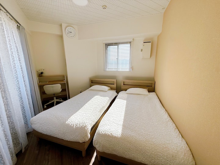 品川エリア/大井町8分/下神明1分/ゆったり2名宿泊可能/シングルベッド2台 - Shinagawa