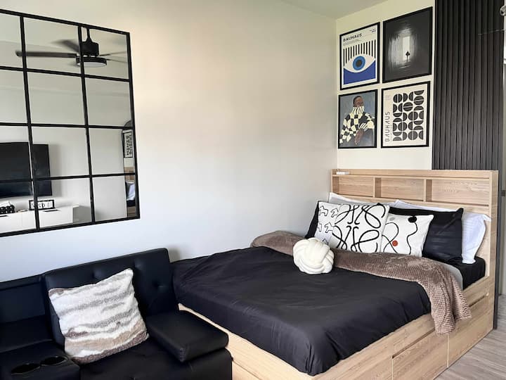 A Bauhaus Style-inspired Studio Unit In Cebu City - Cebu City