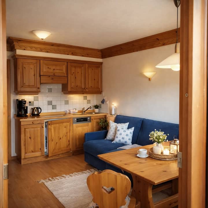 Appluminoso Bilocale In Legno Locale Con Terrazzo - San Vigilio di Marebbe