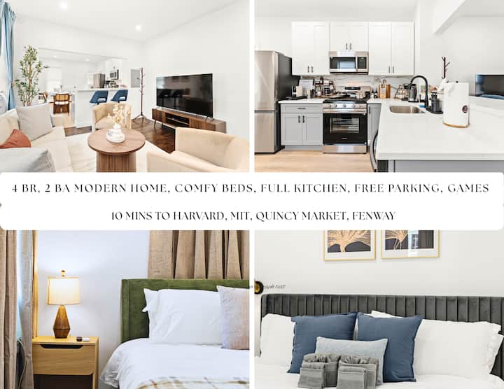 Family-friendly Home; 10 Mins To Harvard & Boston - Harvard University,Cambridge
