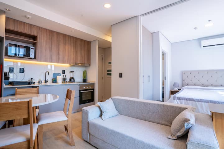 1 Dorm En Pleno Eje Financiero - Asunción