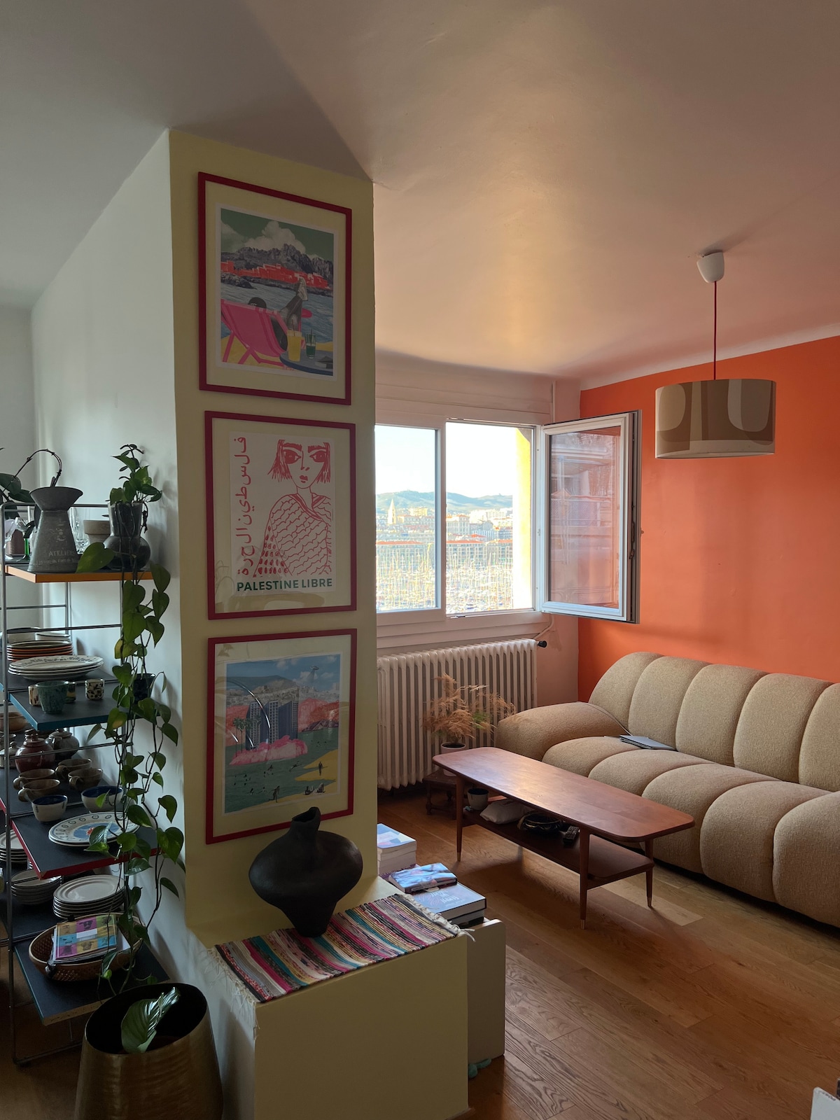 Hafenblick und Retro-Chic-Charme in Saint-Victor - Airbnb