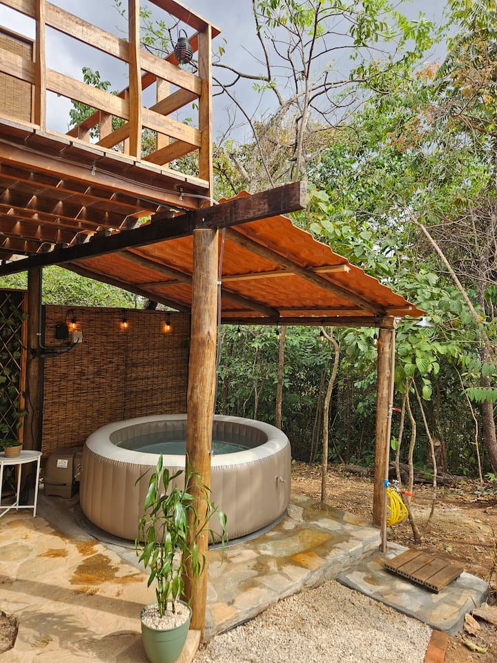 Flor Dos Pireneus: Cabana Coração + Ofurô + Serra - Goiás (estado)