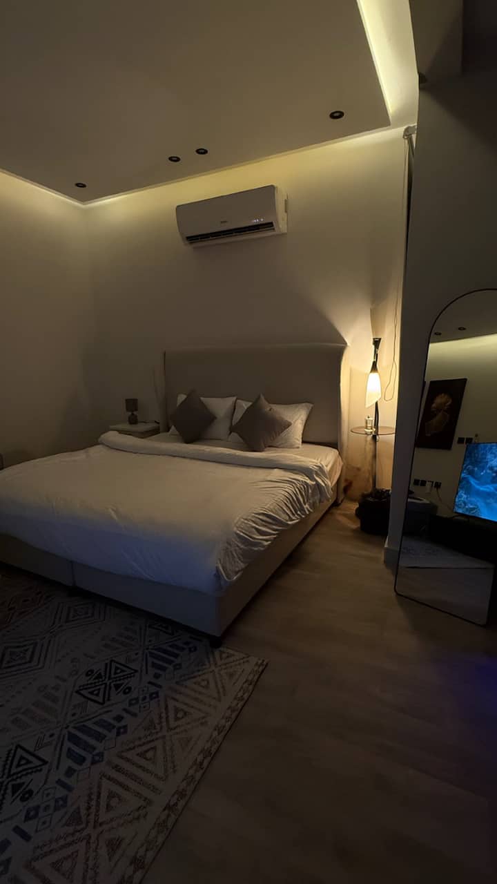 استديو مريح وهادئ بدخول ذاتي - Riyadh King Khalid Airport (RUH)