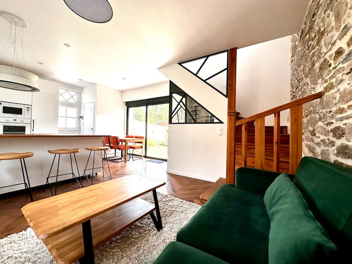 Agréable Maison Lumineuse Avec Jardin - Nantes