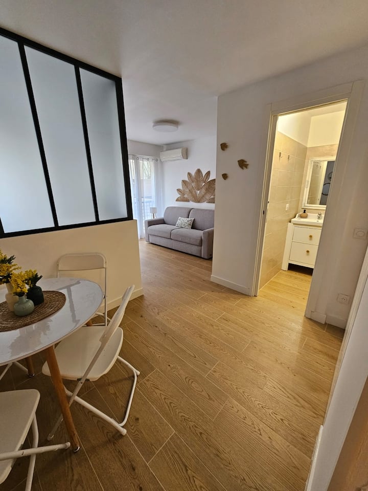 Appartement T1 Bis éLégant Et Bien éQuipé - Plage Rondelli (Menton)