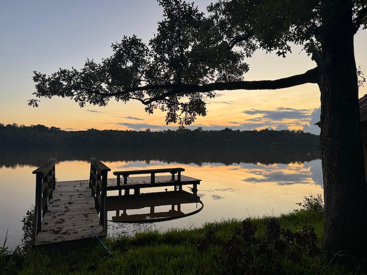 The Lakehouse | Dock & Serene Lake Views - High Falls State Park, Jackson