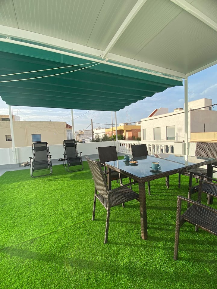 Bonita Casa Cerca De La Playa - Chipiona