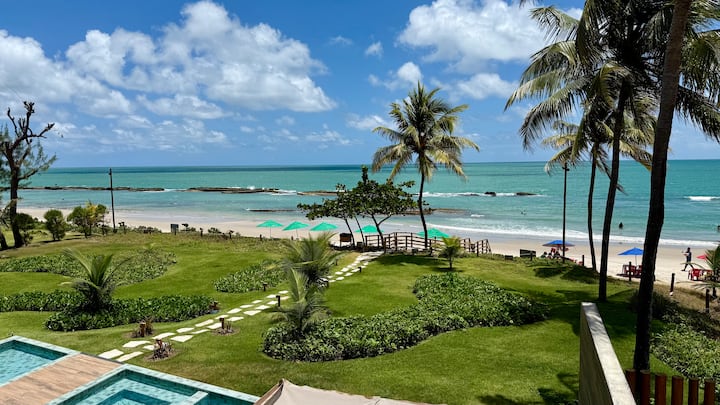 Flat Pé Na Areia Kauai Beach Frente Mar Carneiros - Praia dos Carneiros