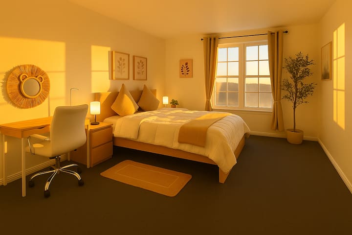 Sunny & Cozy Apartment In Quiet, Safe Neighborhood - 日耳曼敦