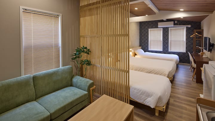 山中湖Icから車で5分/軽食やビール無料/キッチンスペース完備/スマートにくつろげる - Monte Fuji