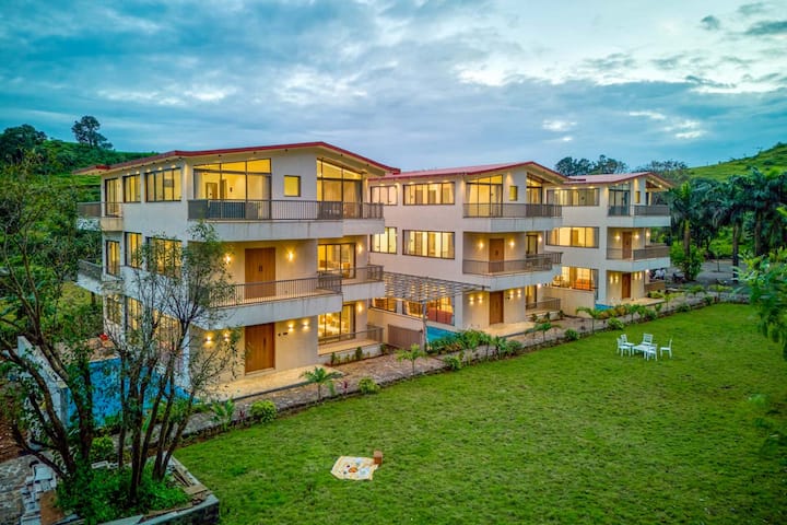 Mount Brook -9br At Stayvista-mountain View & Wifi - Igatpuri